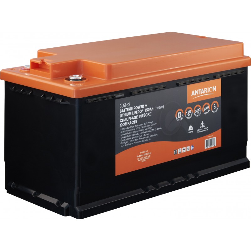 ANTARION | Gamme batterie lithium AGM 12V convertisseur (2)