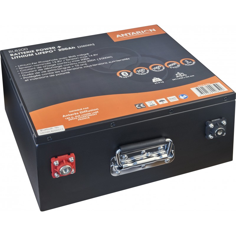 ANTARION | Gamme batterie lithium AGM 12V convertisseur